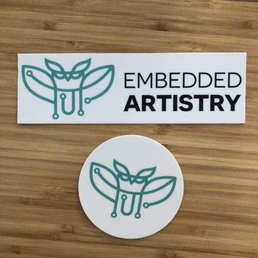 Sticker Two-Pack - Embedded Artistry